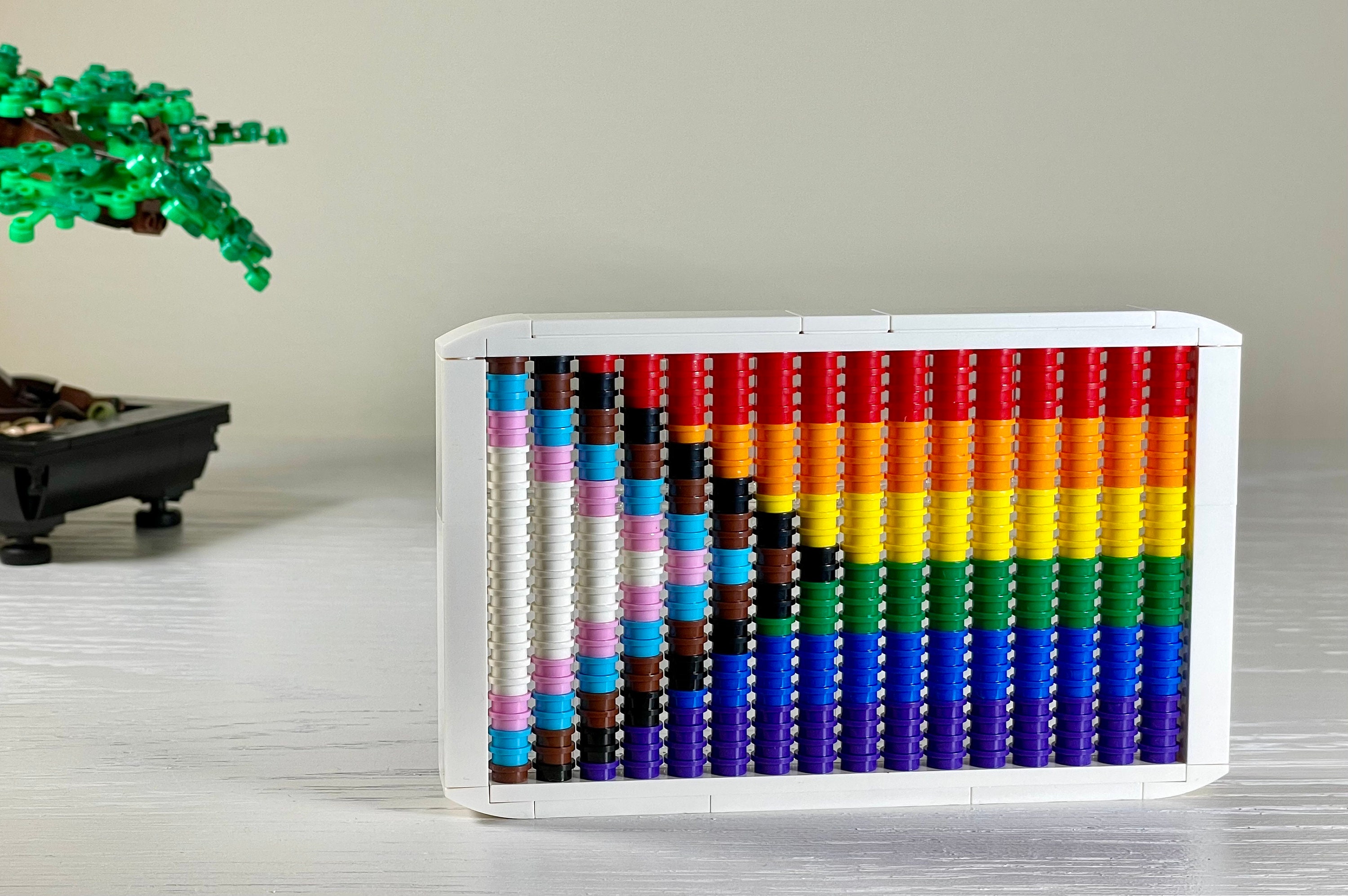LGBTQ, Trans, and Progress Pride Flags, Made of Genuine LEGO® Bricks ...