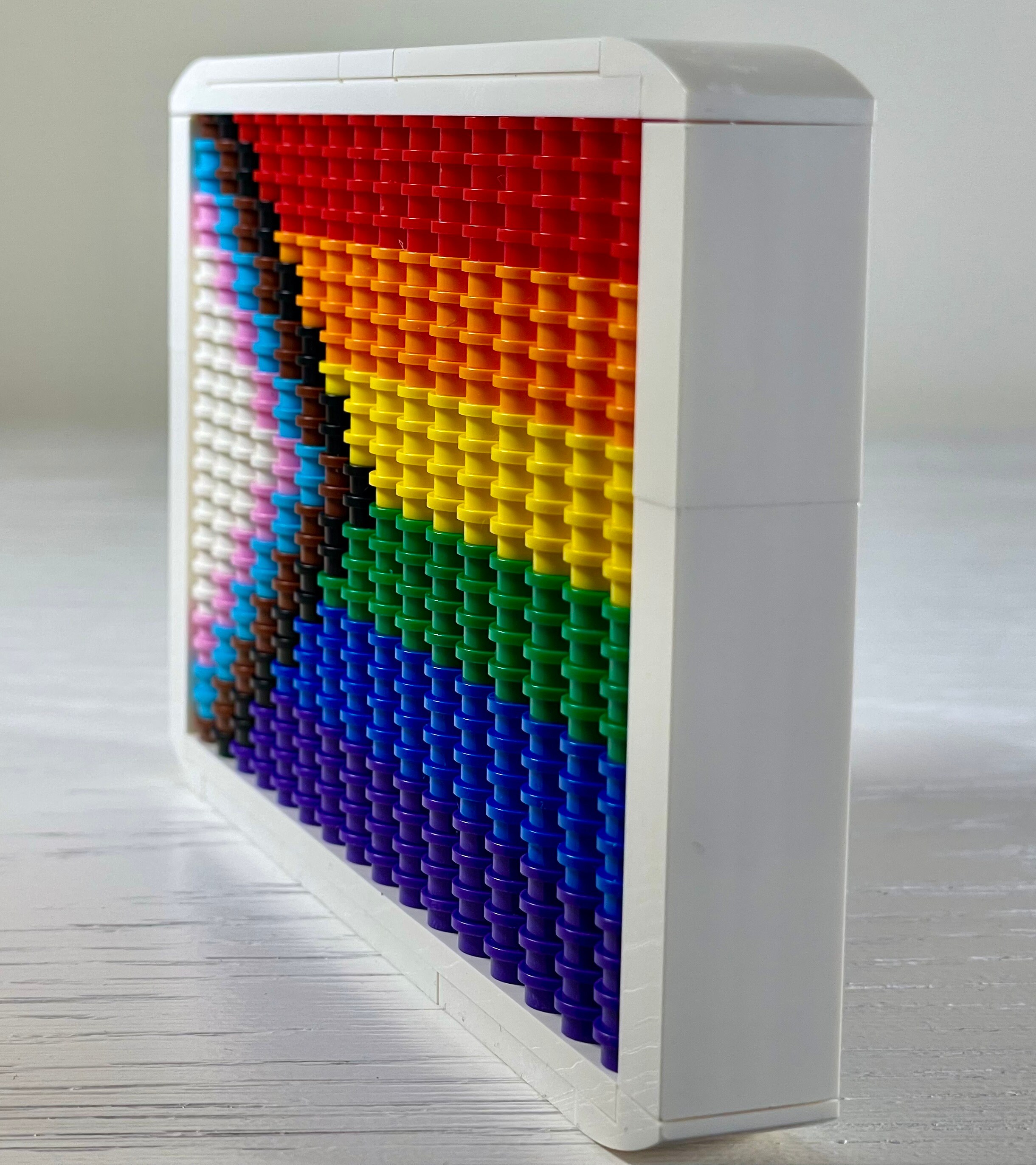 LGBTQ, Trans, and Progress Pride Flags, Made of Genuine LEGO® Bricks ...