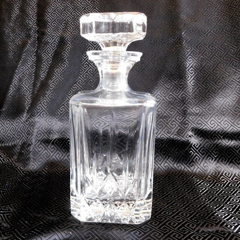Square Decanter - Etsy