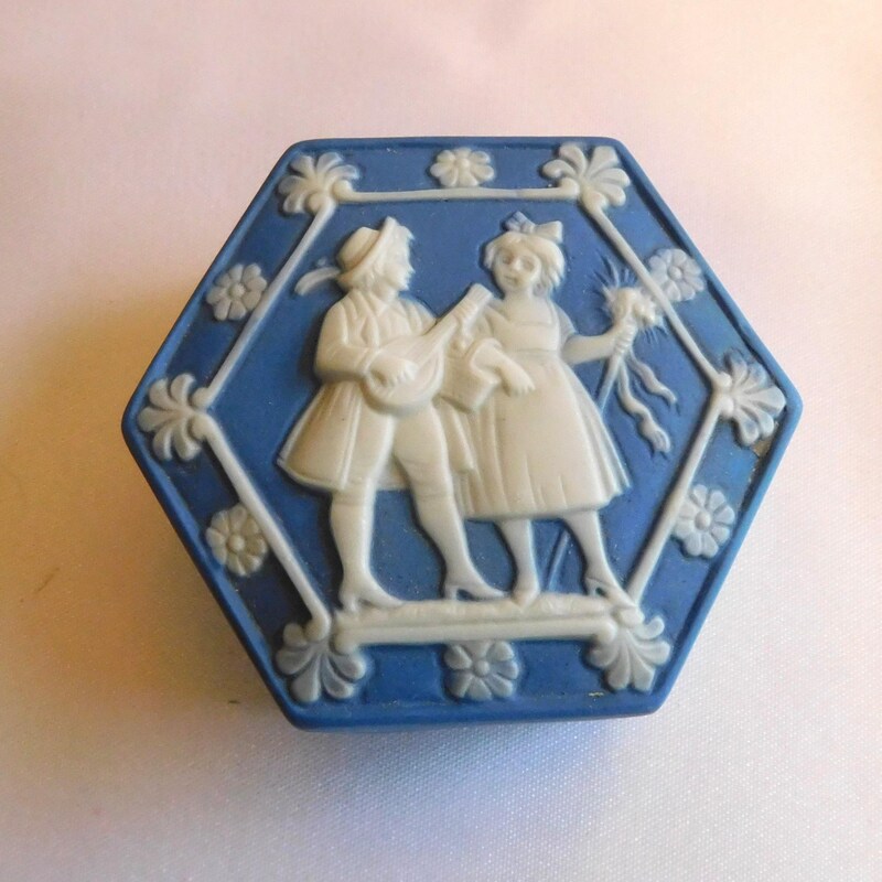Blue Jasperware - Etsy