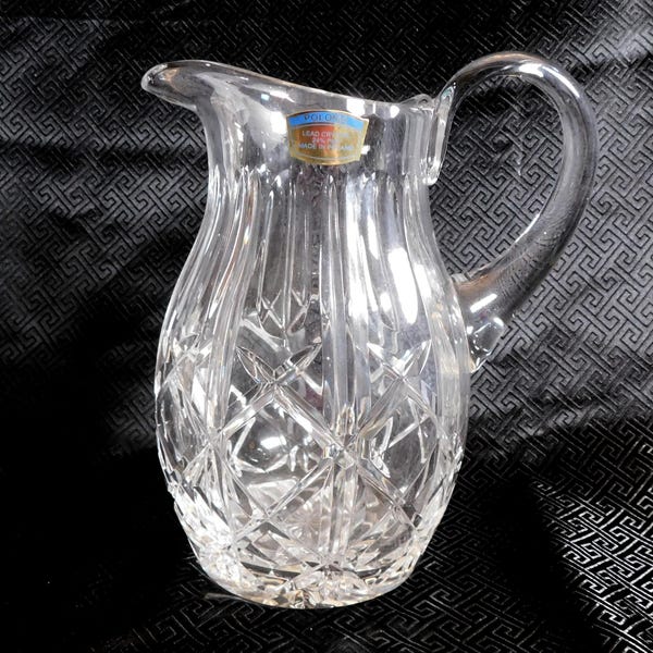 Crystal Pitcher - Etsy
