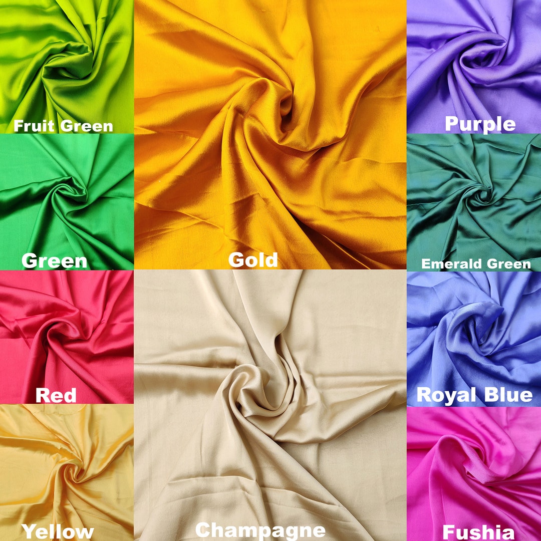 Polyester Silk Satin Stretch, Stretched Satin Fabric, Silk Polyester ...