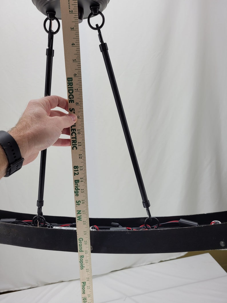 Custom Made Bourbon Barrel Stave Fixture - Etsy