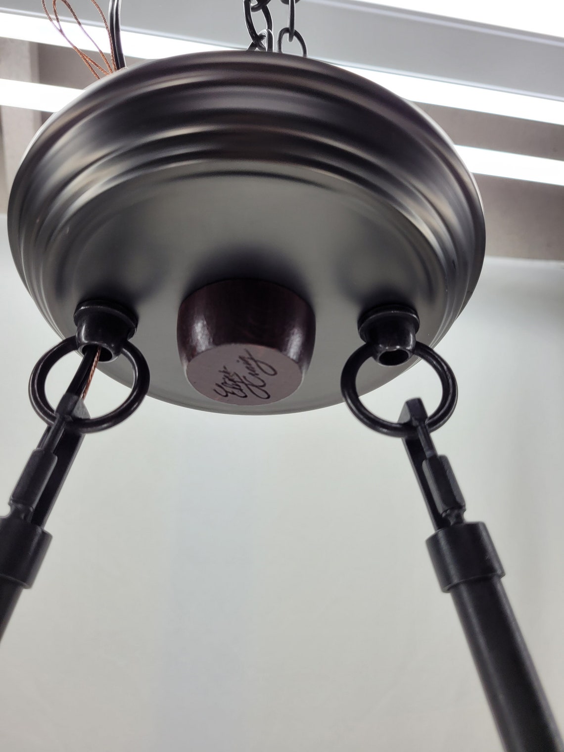 Custom Made Bourbon Barrel Stave Fixture - Etsy