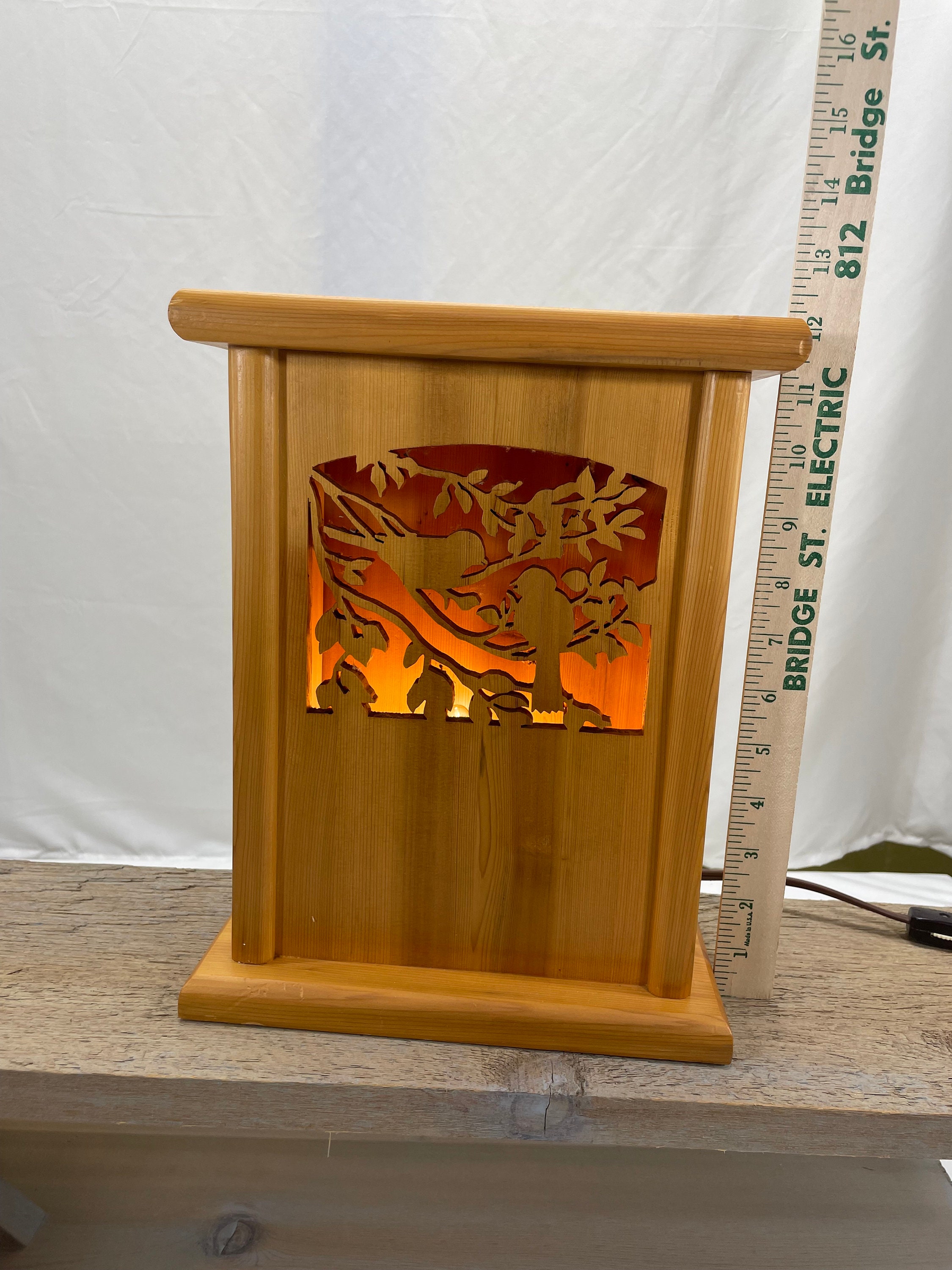 Hand Crafted Wood Light Box - Etsy