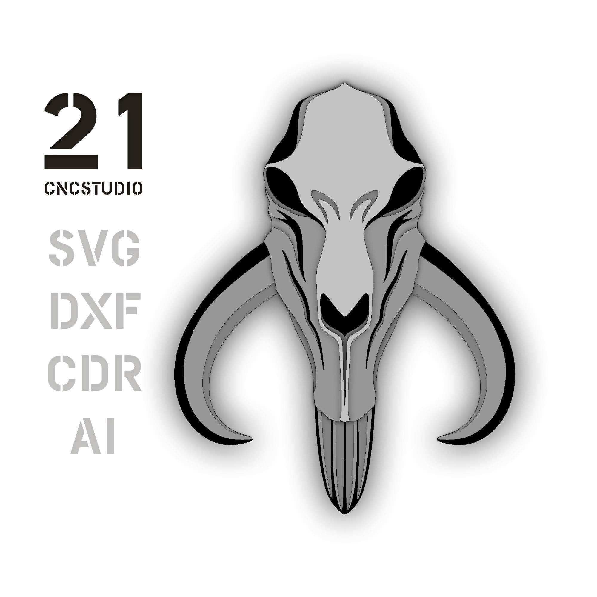 Mythosaur Multilayer 2d Dxf Svg Ai Cdr Laser Cut File - Etsy Australia