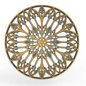 Window of Amiens Cathedral Multilayer 2d Dxf, Svg, Ai, Cdr Laser Cut ...