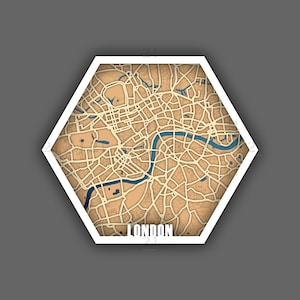 London Multilayer Laser Cut File in Cdr, Svg and Dxf Formats - Etsy