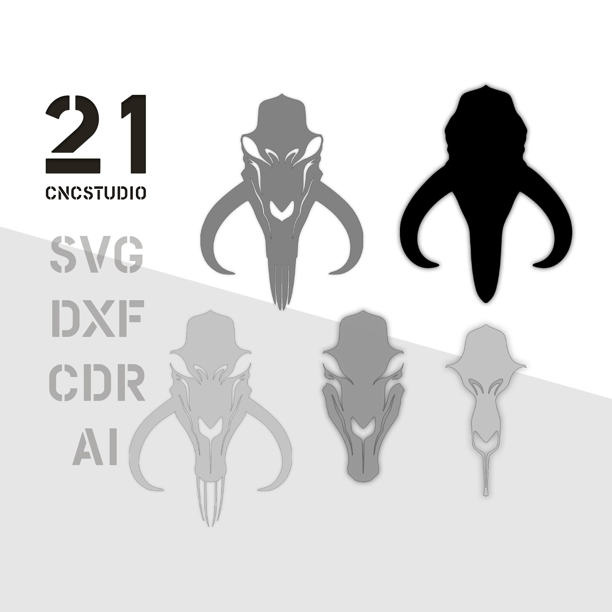 Mythosaur Multilayer 2d Dxf Svg Ai Cdr Laser Cut File - Etsy Australia