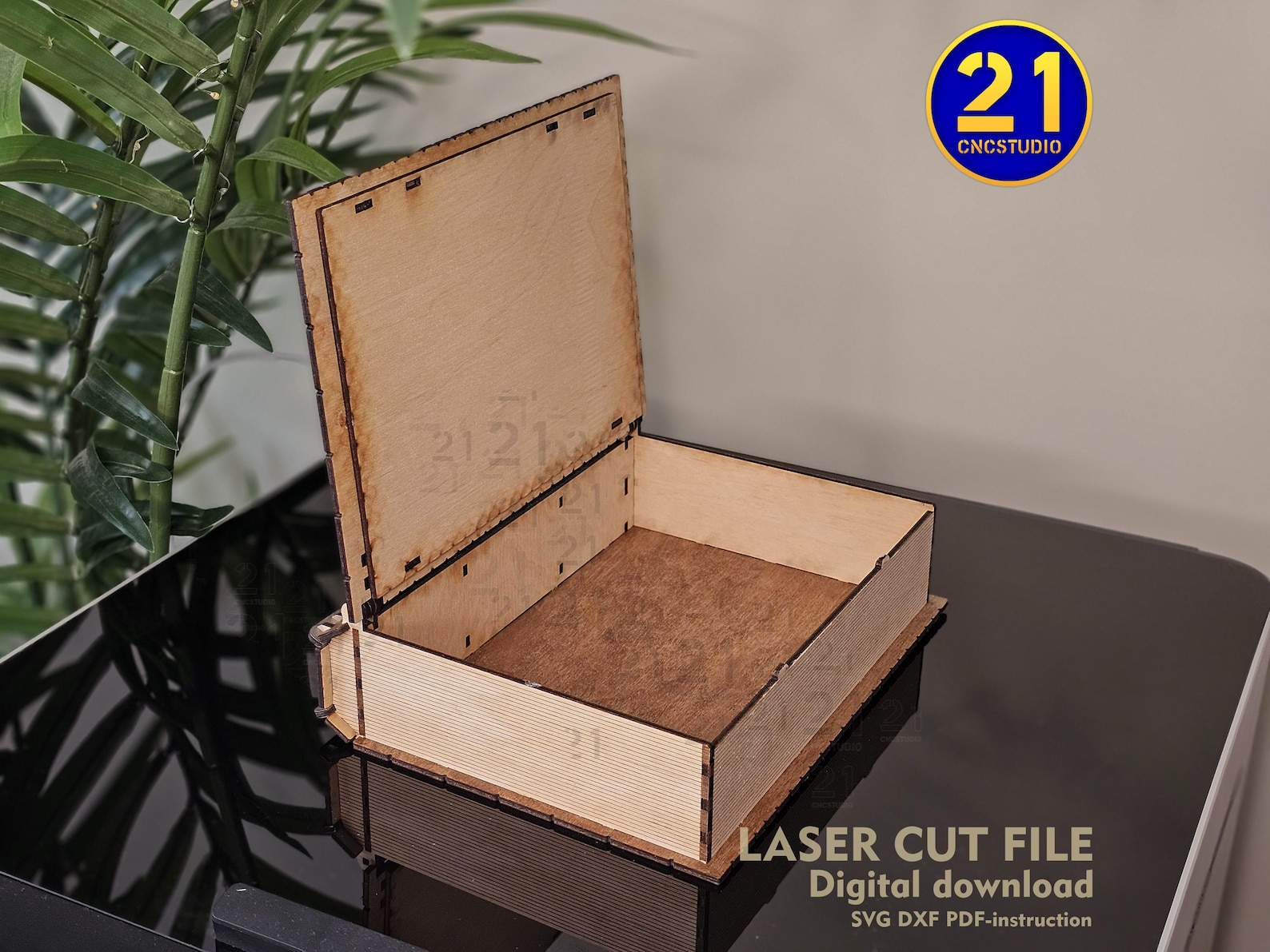 Knight Book Box SVG: Medieval Keepsake Laser Cut File (digital Download ...