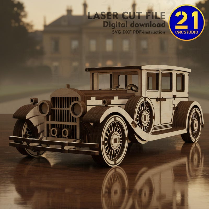 Laser Files Cars Classic - Etsy