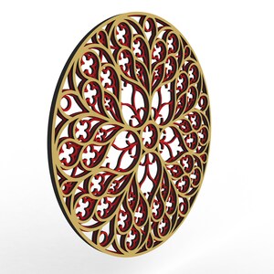 Window of Saint-pierre Cathedral Multilayer 2d Dxf, Svg, Ai, Cdr Laser ...