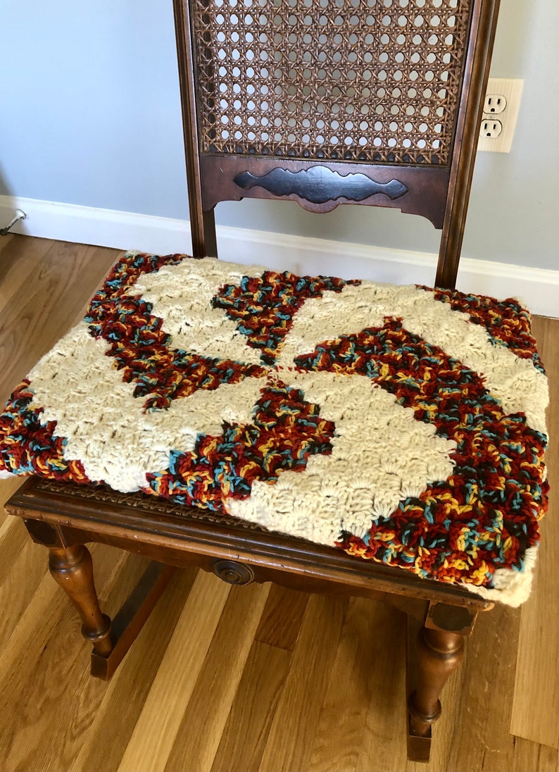 Center Spiral Crochet Baby Blanket Pattern - Etsy