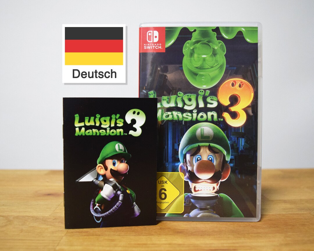 Luigis Mansion 3 Inoffizielle Spielanleitung nintendo Switch Broschüre ...