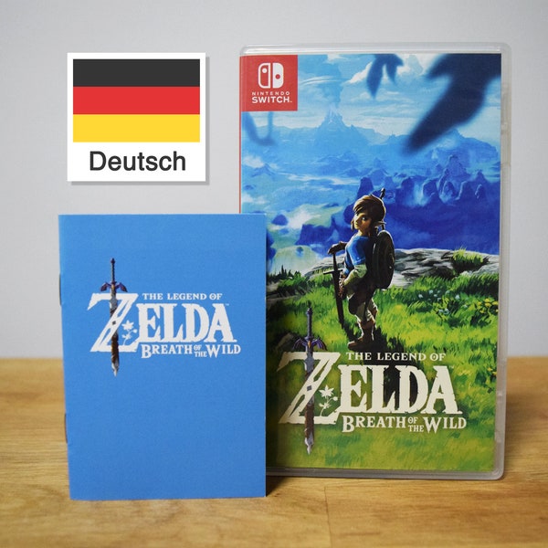 Zelda Breath of the Wild Manual - Etsy