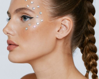 Face Gems Face Stickers Face Gemstones - Etsy