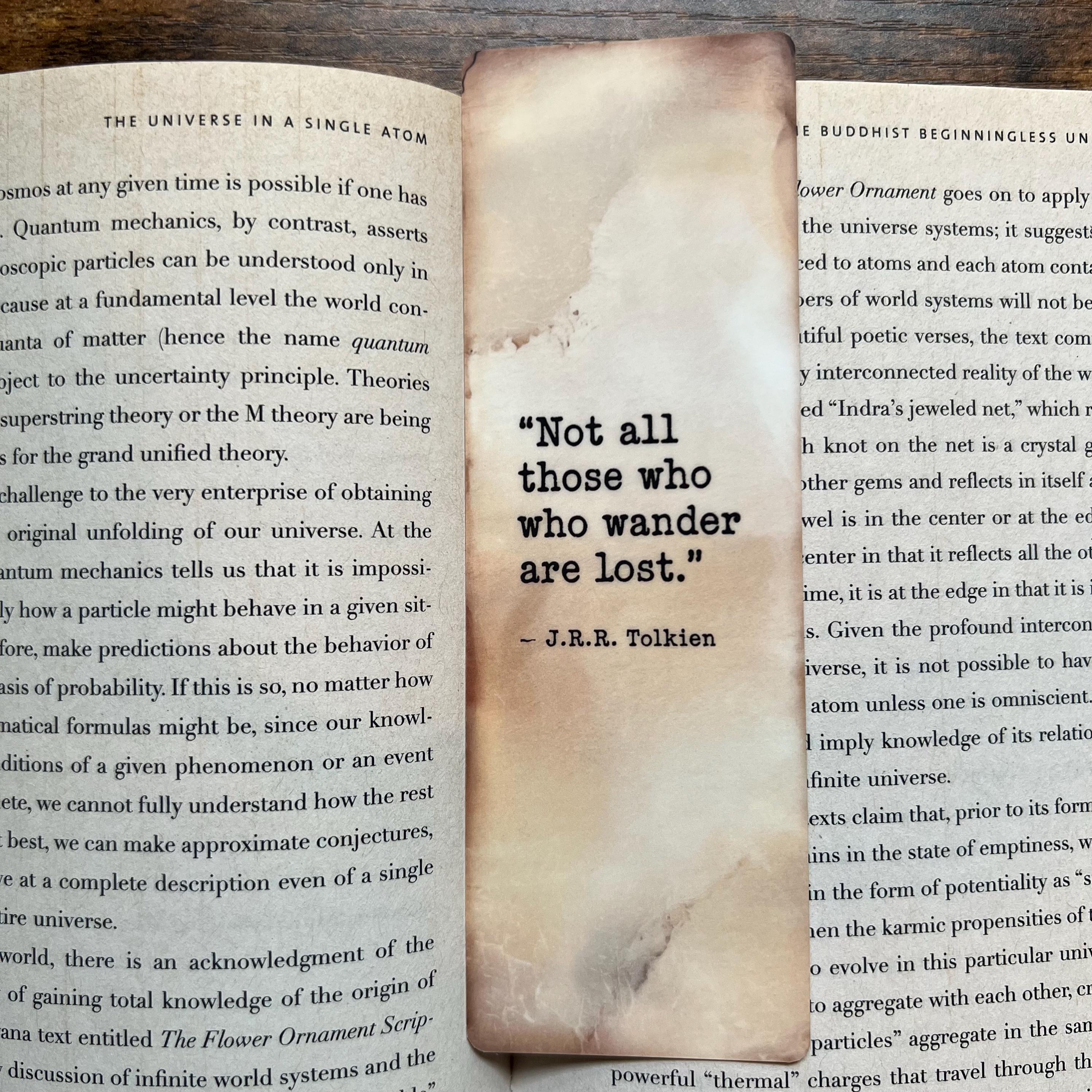 Literary Quotes Bookmark Set | Dark Academia | Oscar Wilde | Jane ...