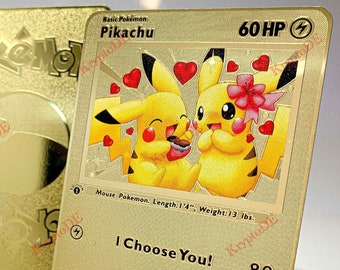 Pikachu I Choose You Card - Etsy UK
