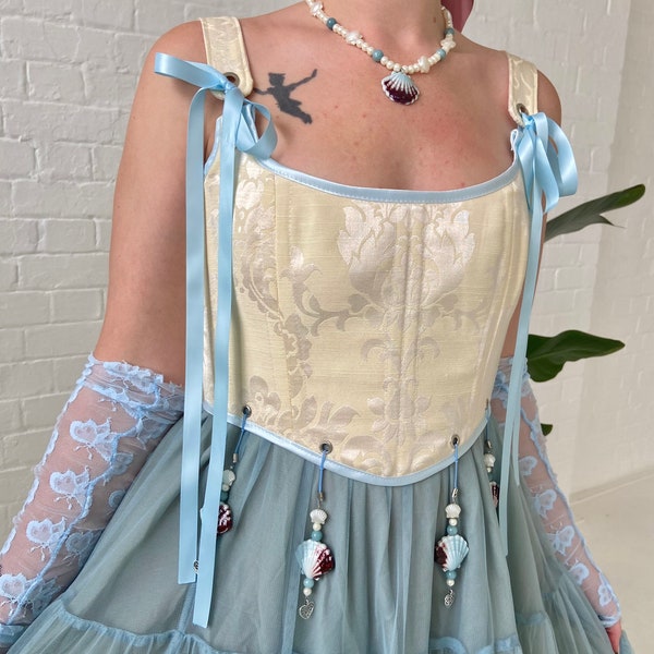 Shell Mermaid Corset - Etsy