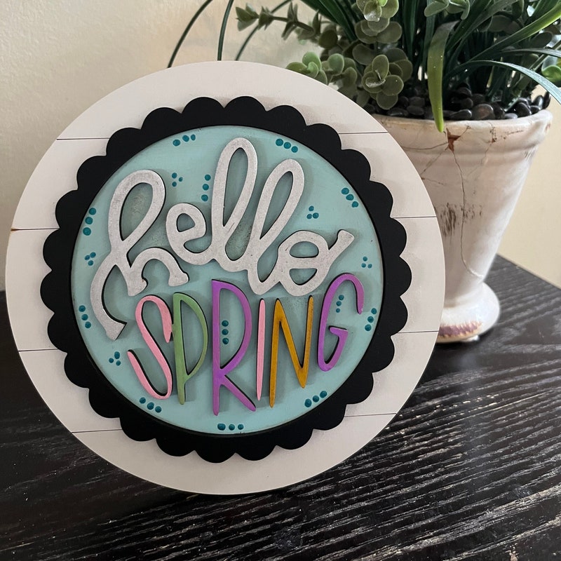 Seasonal Sign - Etsy