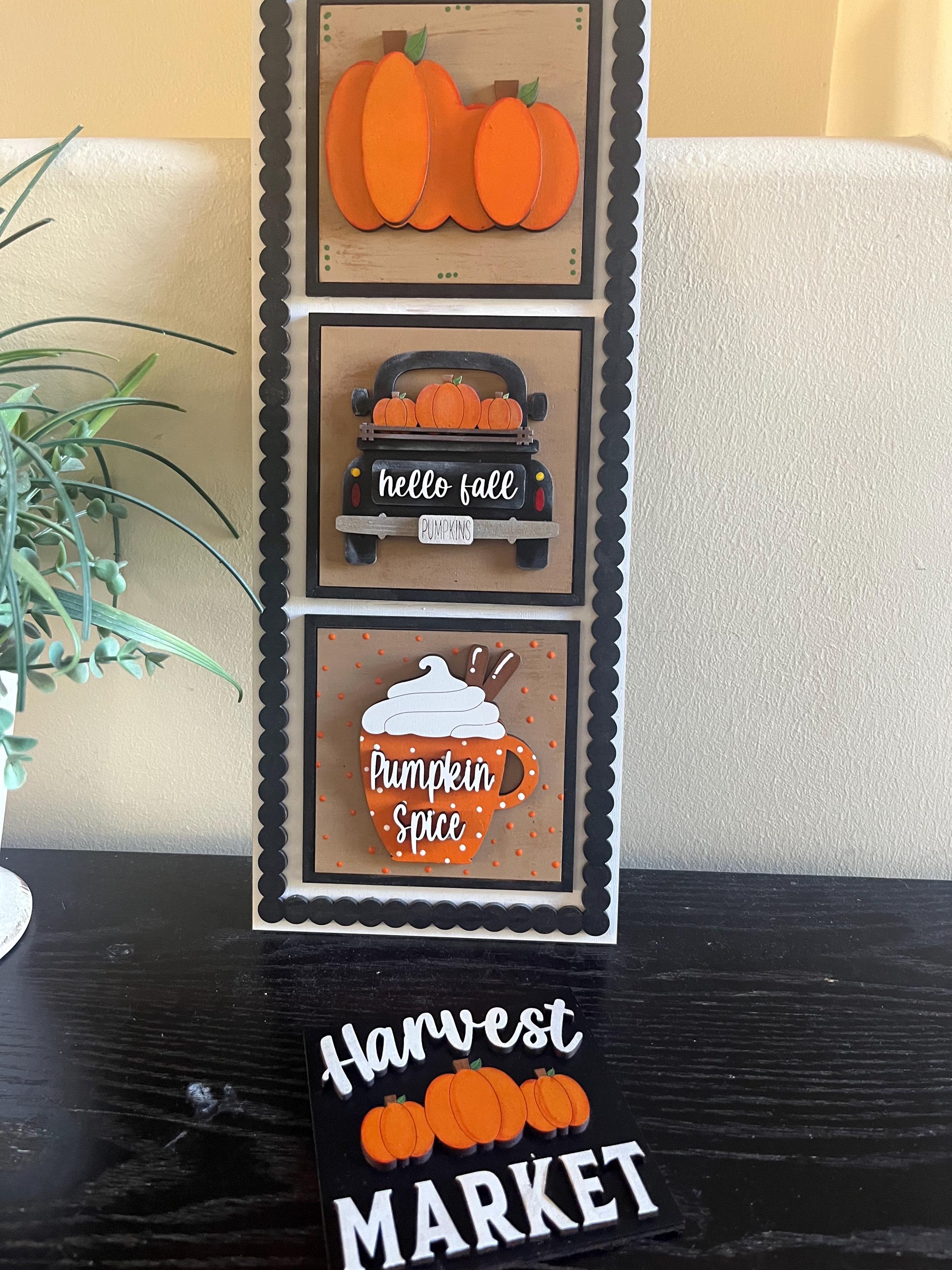 Square Interchangeable Fall Truck Signs, Interchangeable Signs ...