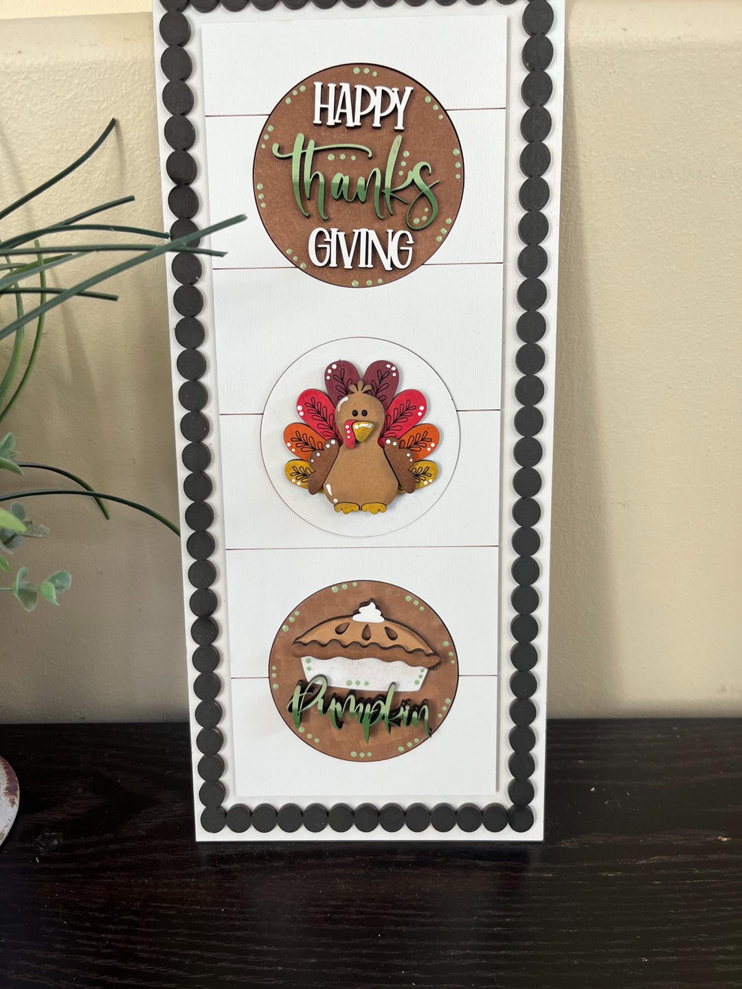 Interchangeable Seasonal, White Shiplap, Ladder, Farmhouse Style, Laser ...