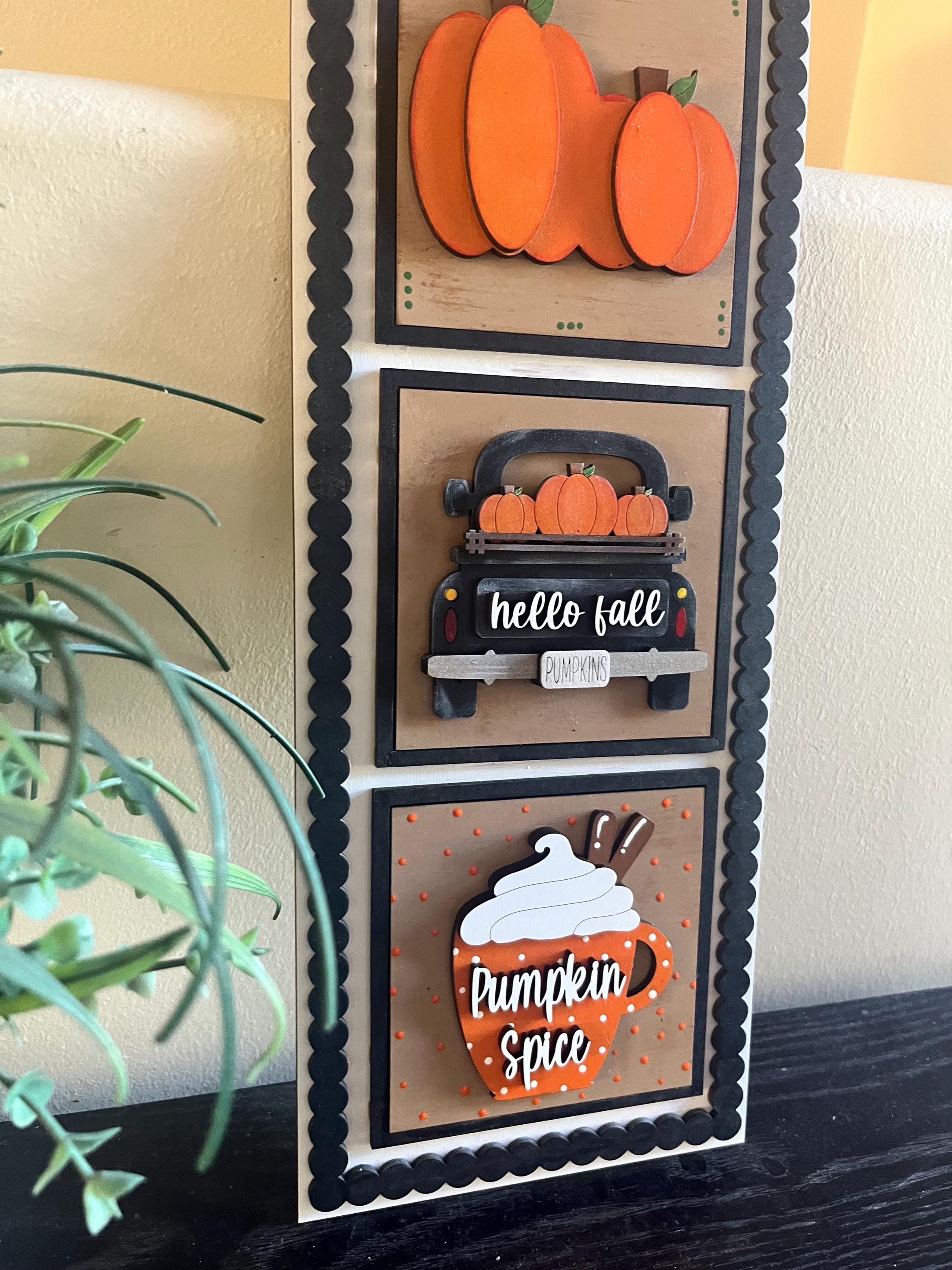 Square Interchangeable Fall Truck Signs, Interchangeable Signs ...