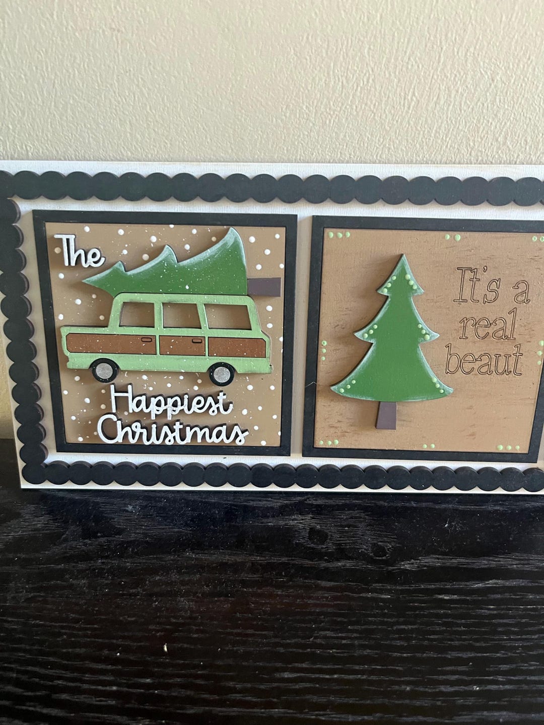 Interchangeable Christmas Vacation Signs: Farmhouse Style Laser Cut ...