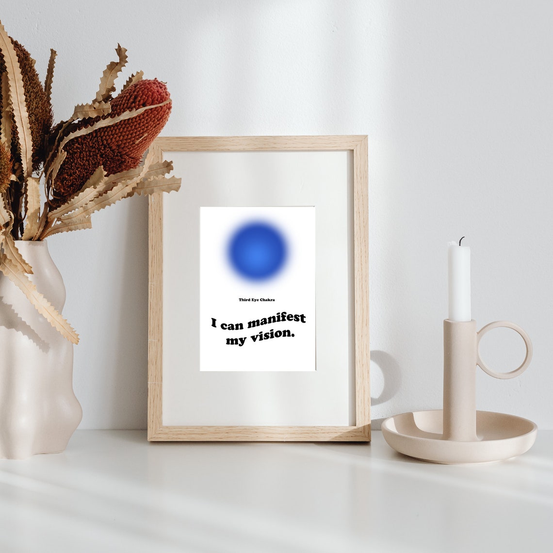 Manifest Vision Third Eye CHAKRA Affirmations DIGITAL DOWNLOAD ...