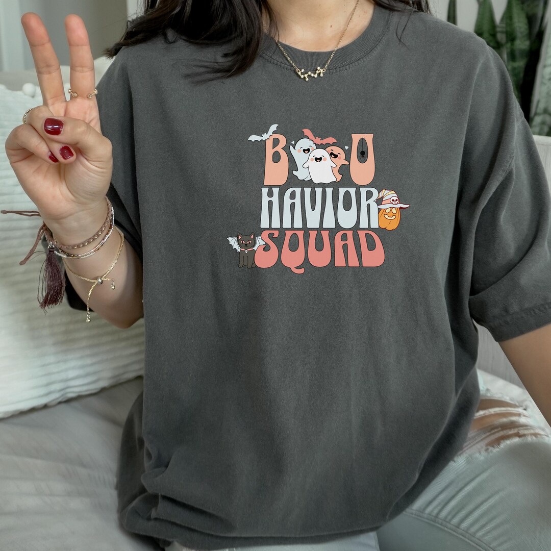 Boohavior Squad Shirt | ABA Humor | BCBA Tshirt | Behavior Analyst Gift ...