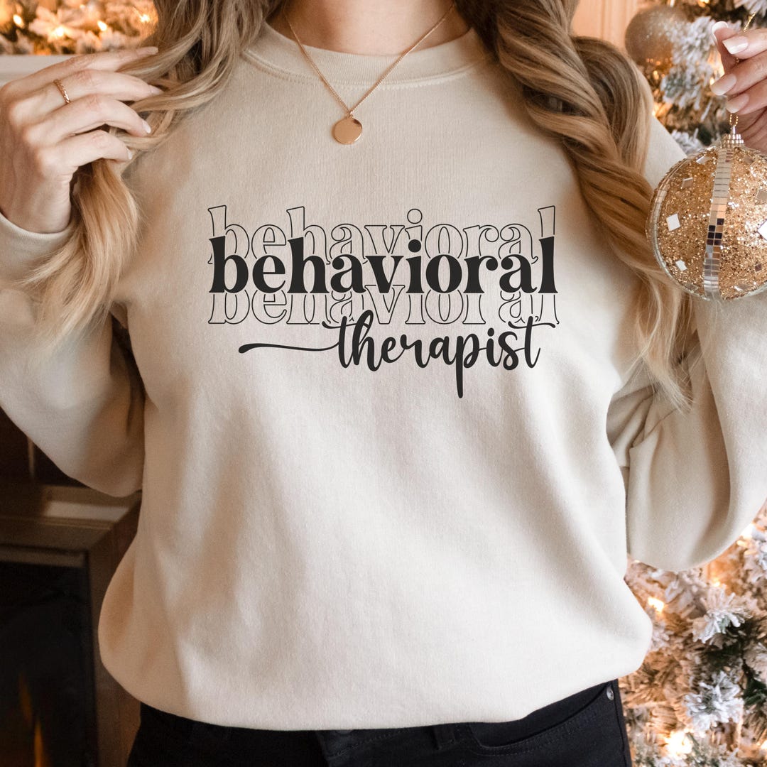 RBT Sweatshirt | Registered Behavior Technician Gift | Behavior ...
