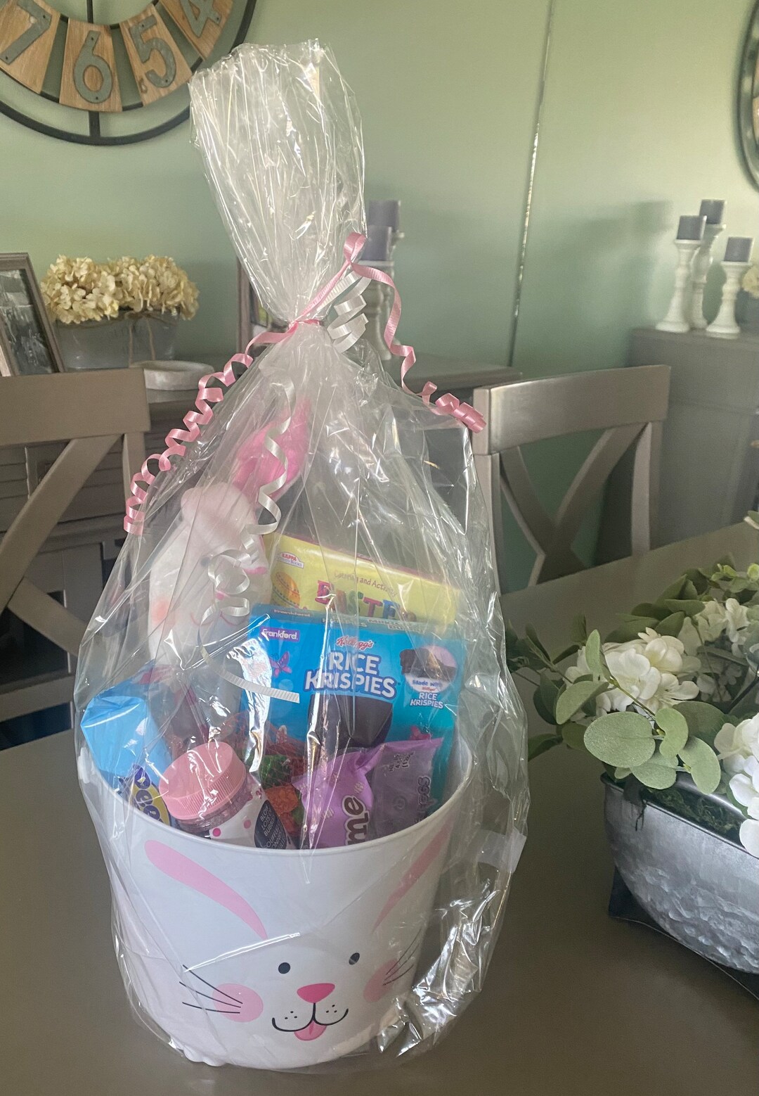 Easter / Basket / Stuffed With Candy / Desserts / for Kids - Etsy