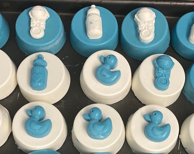 Baby Themed Chocolate Covered Double Stuffed Oreos Baby, Baby Shower ...