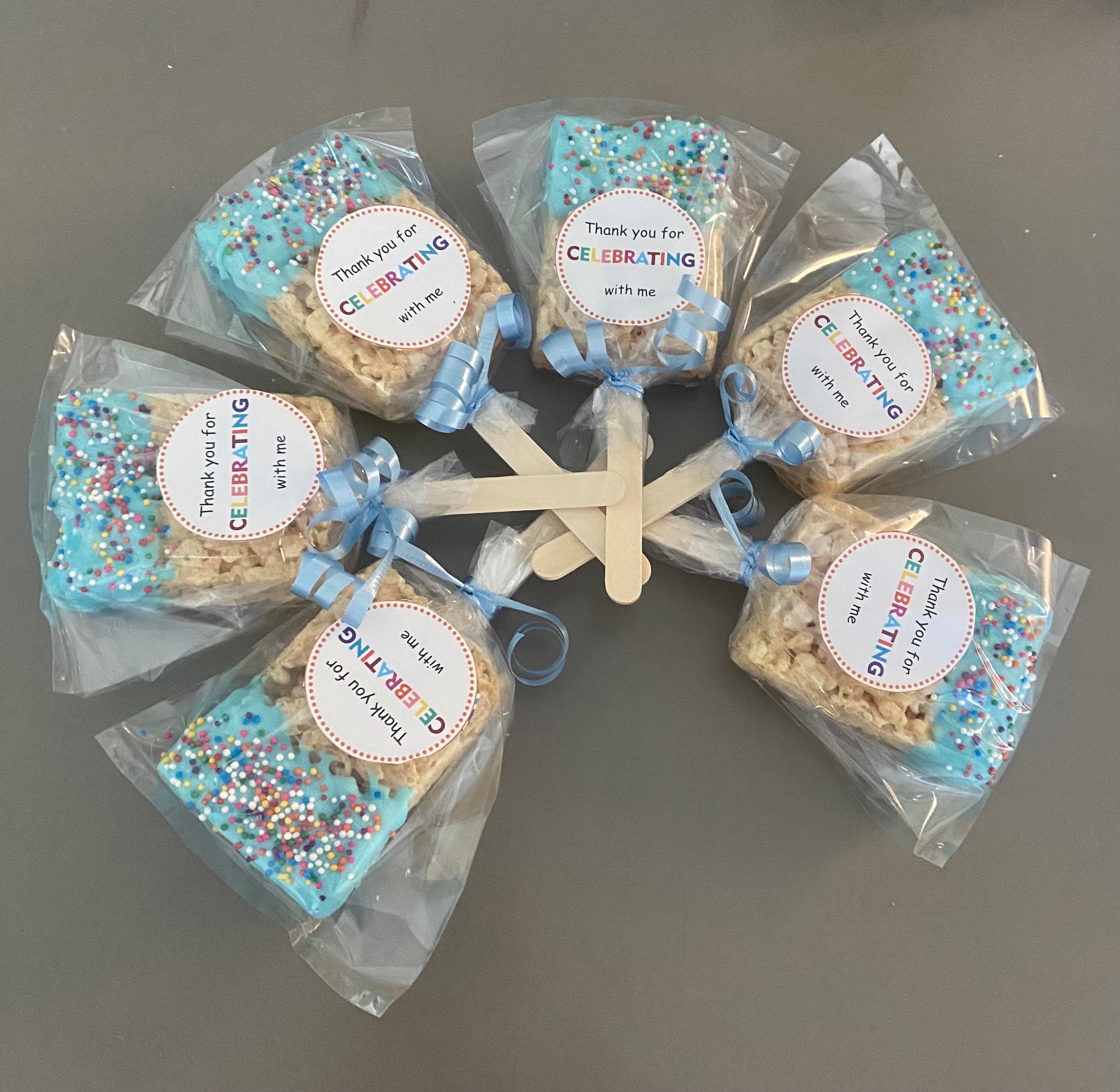 Party Favors / Rice Crispy Treats / Handmade / Homemade / Desserts ...
