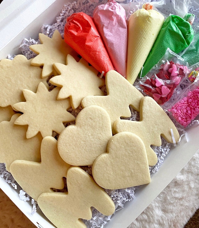 Do It Yourself / Cookie Kit / Sugar Cookies / Diy Cookie Kit / Decorate ...