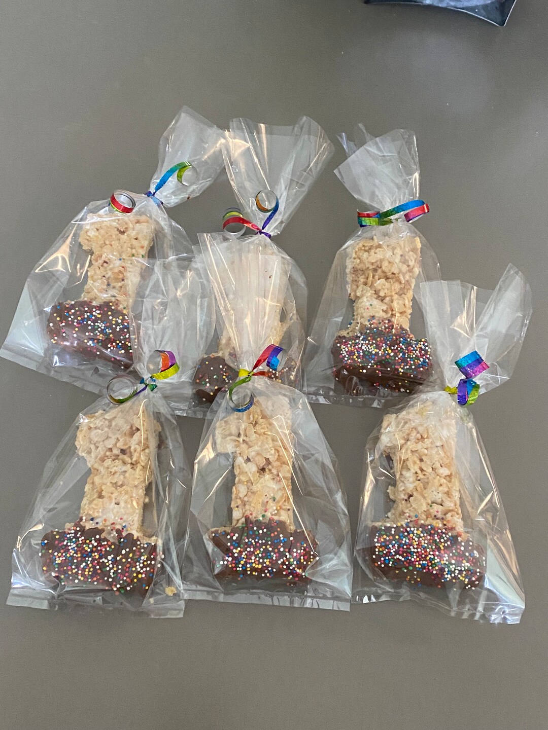 Birthday / Rice Crispy Treats / Dessert / Homemade / Treats / Chocolate ...