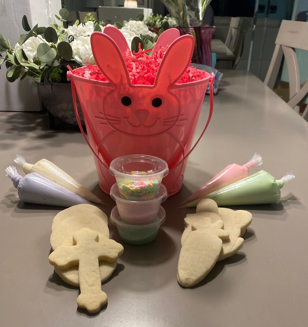 Easter / Cookie Kit / DIY / Sugar Cookies / Decorate Your Own / Fun for ...