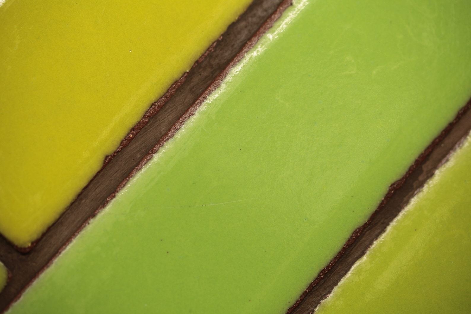 Lemon Lime Handmade Tile: Green, Yellow. Lime, Lemon, Chartreuse.... - Etsy