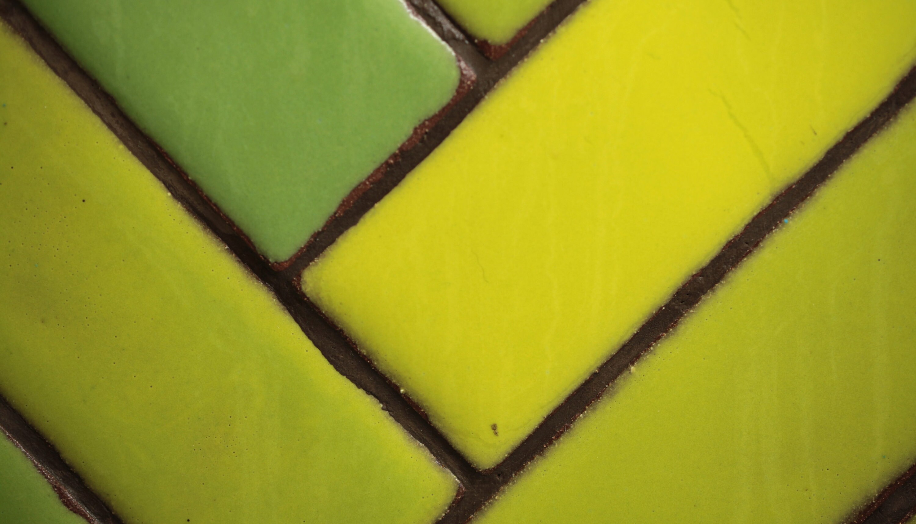 Lemon Lime Handmade Tile: Green, Yellow. Lime, Lemon, Chartreuse.... - Etsy