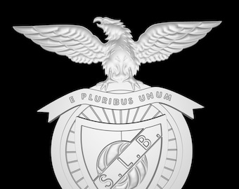 FPF Portugal Badge 3D Model Carving - Etsy