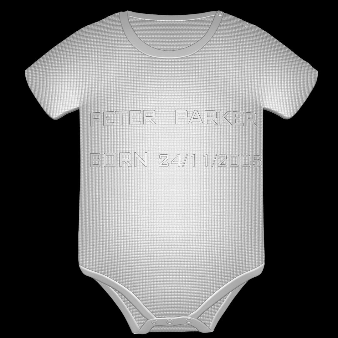 Custom Baby Body 3D Model STL File - Etsy