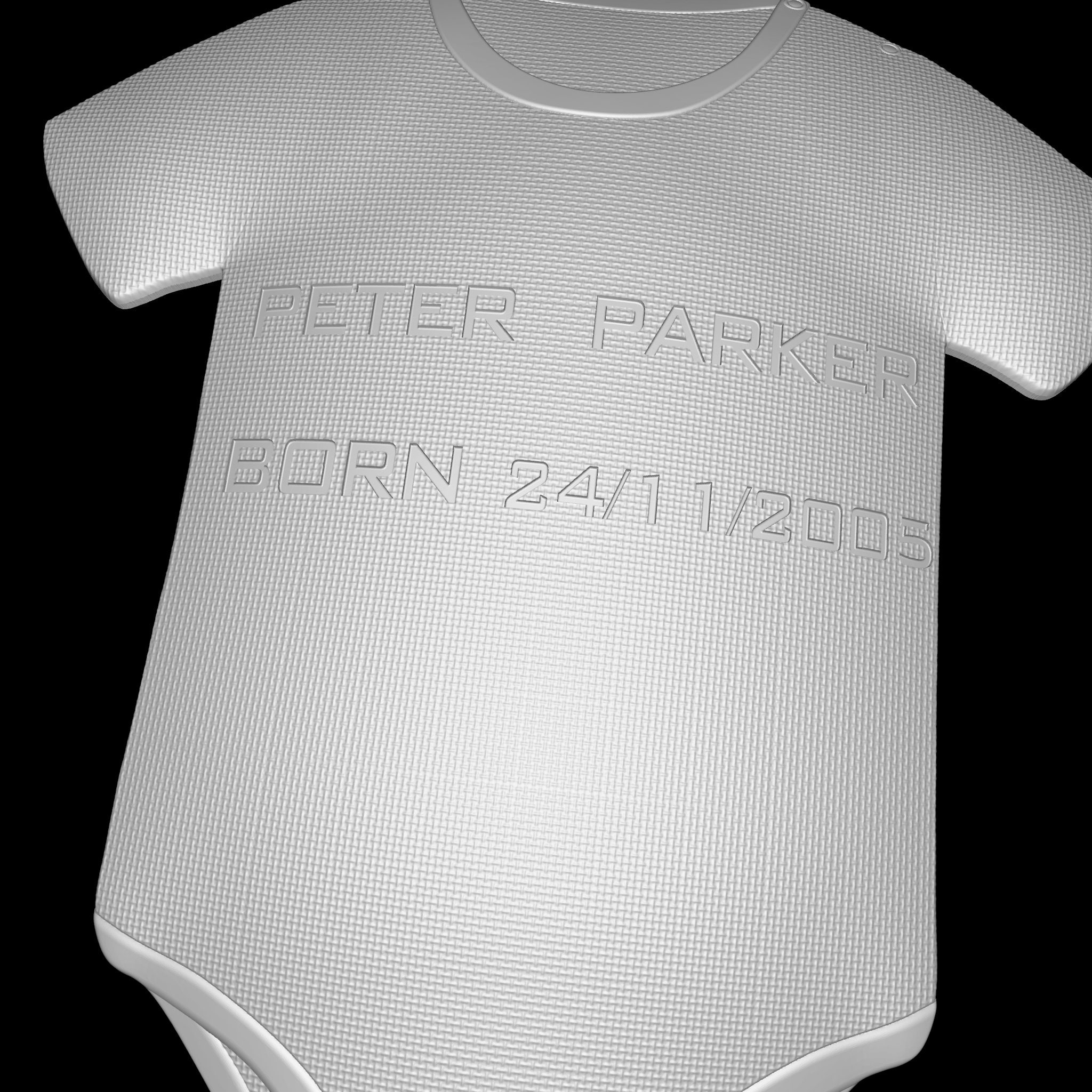 Custom Baby Body 3D Model STL File - Etsy