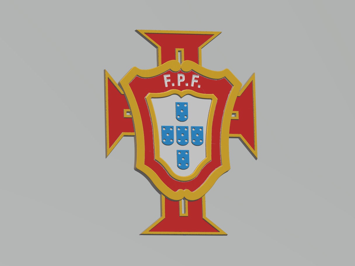 FPF Portugal Badge 3D Model Carving - Etsy