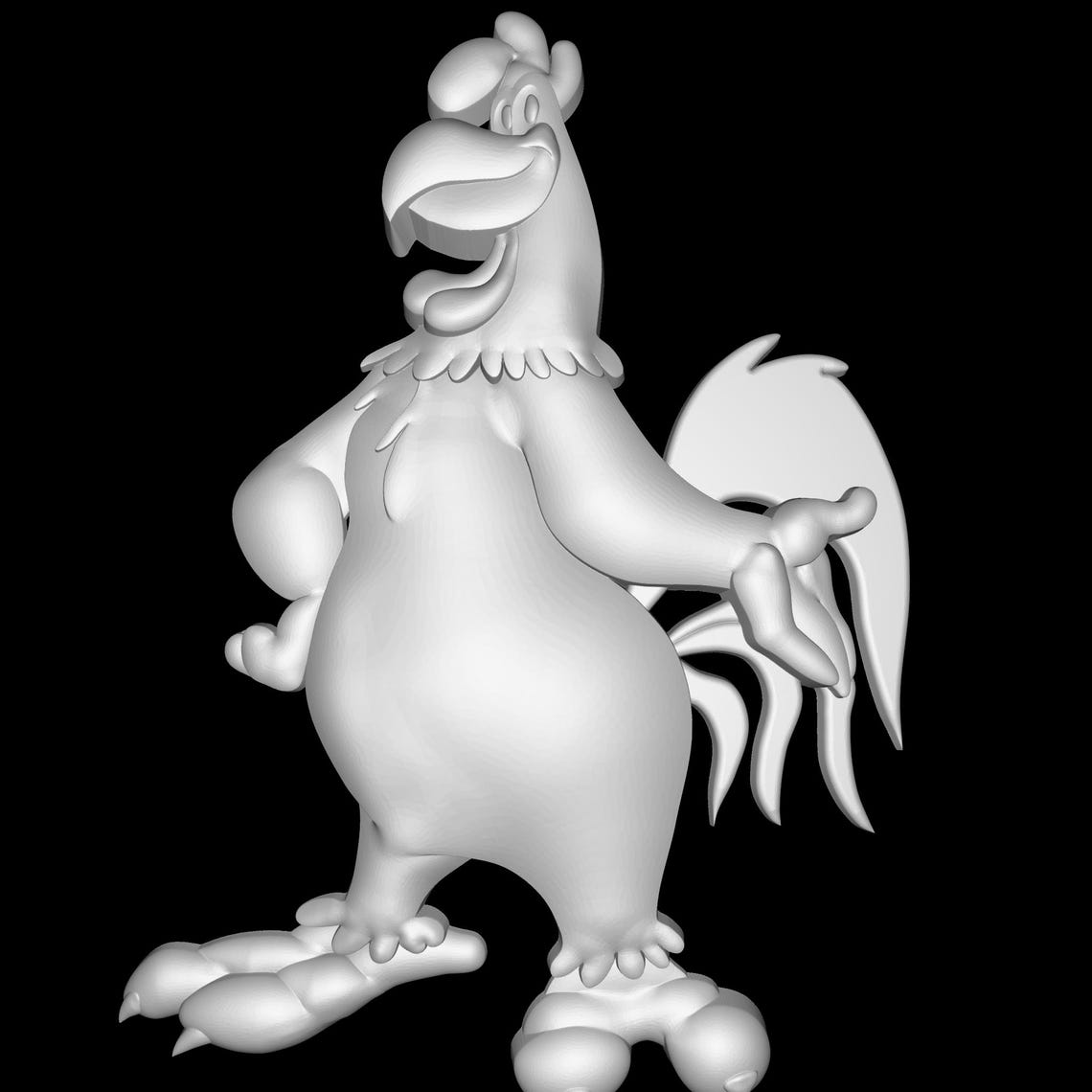 Stu Foghorn 3D Model Carving STL File for CNC and 3D Printers - Etsy