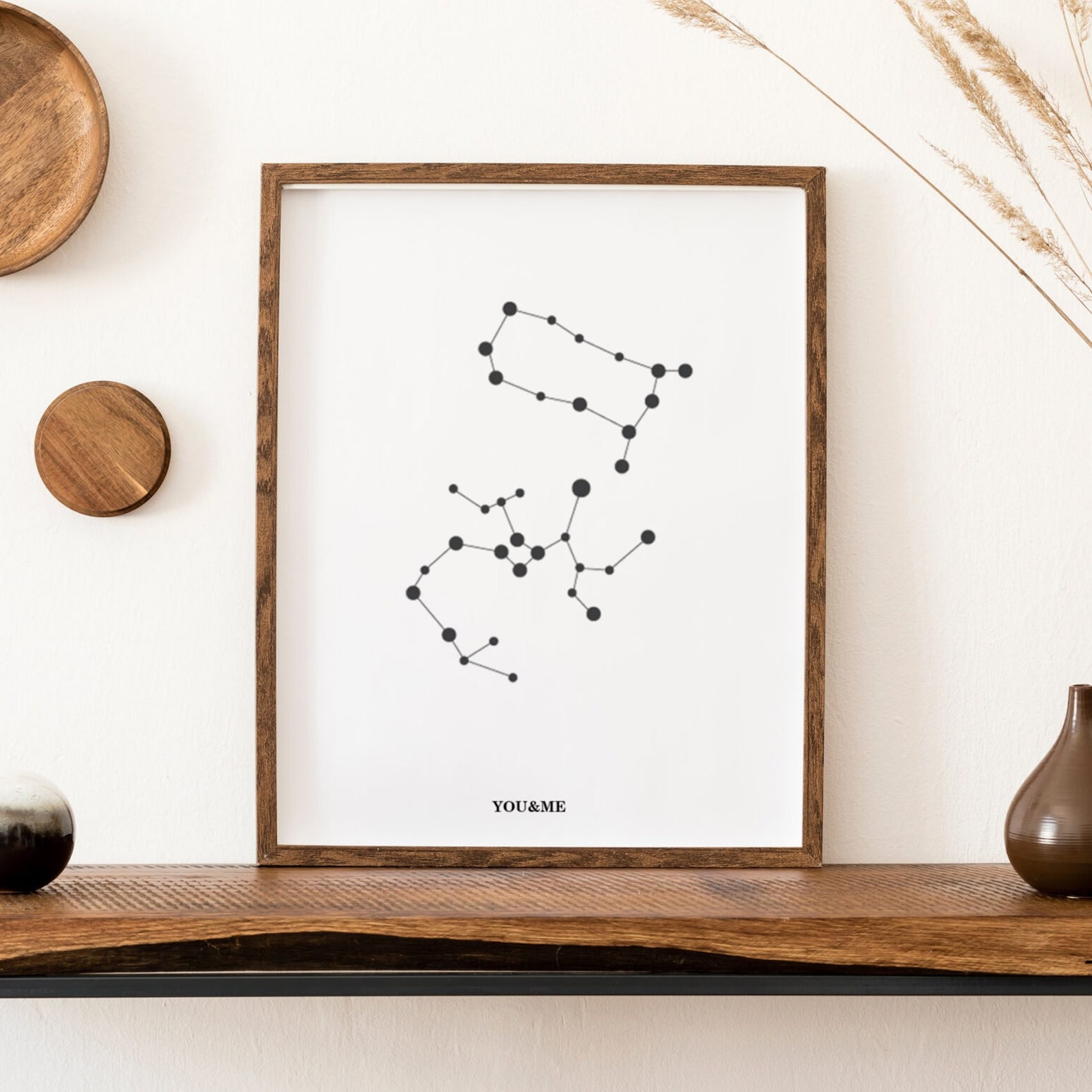 Minimalist Zodiac Sign Print, Star Sign Print, Astrology Print ...