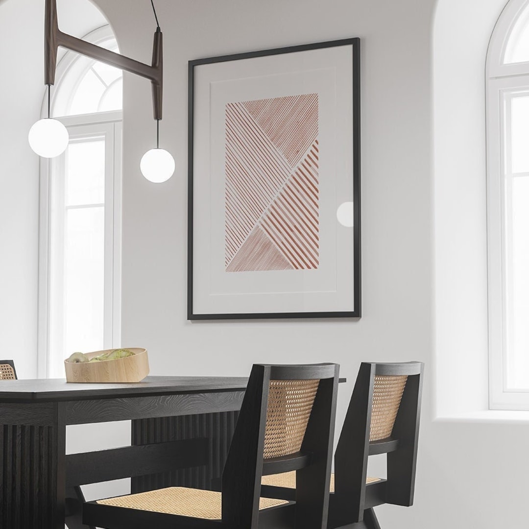 Abstract Poster, Modern Decor, Minimal Poster, Abstract Lines, Boho ...