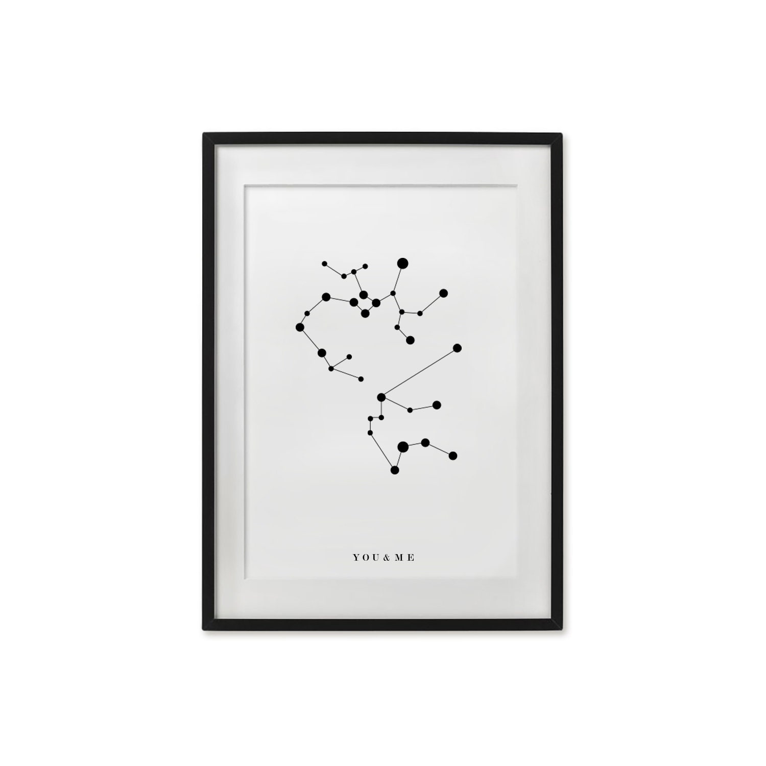 Minimalist Zodiac Sign Print, Star Sign Print, Astrology Print ...