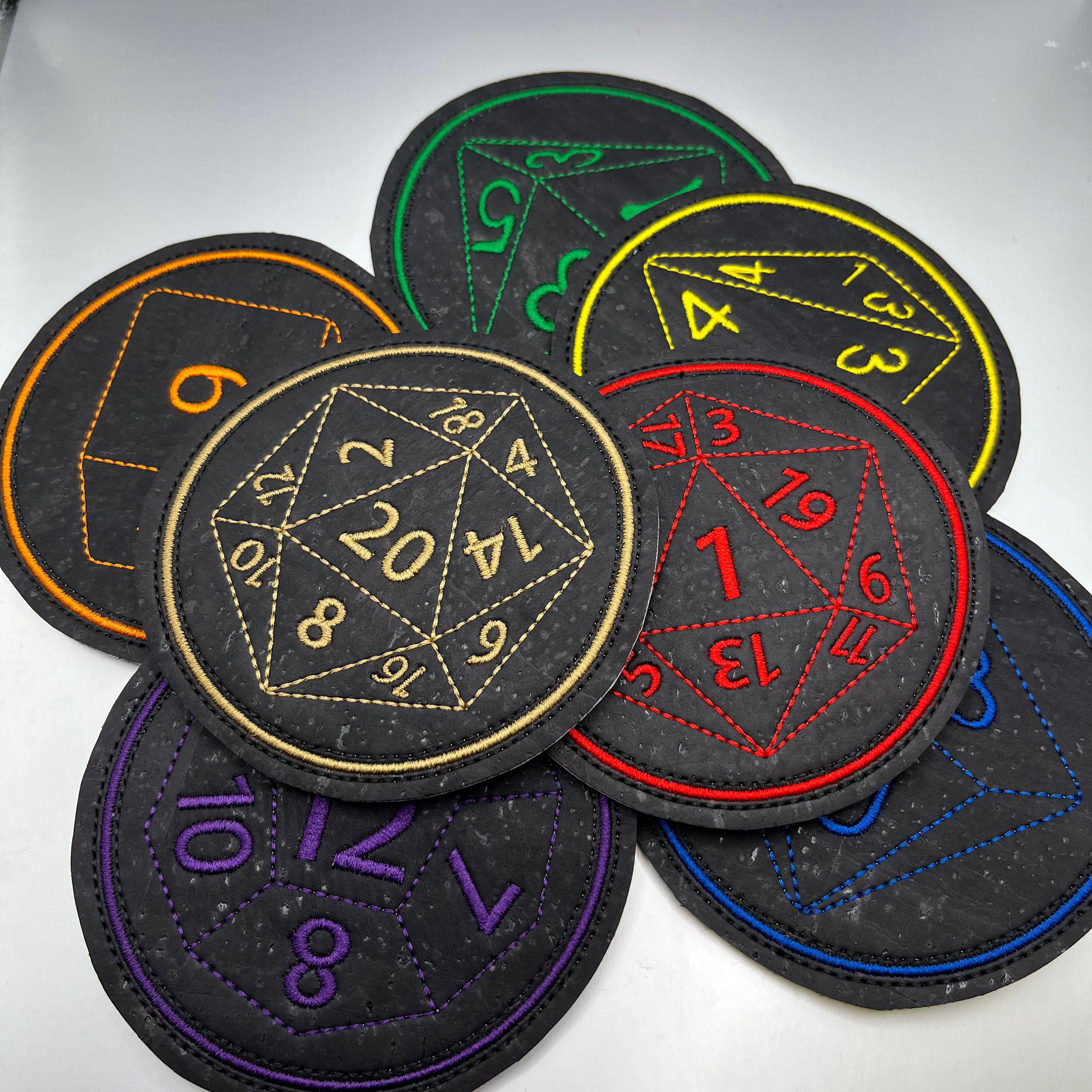 Dnd Gift Dnd Coasters Dungeons & Dragons D20 Game Night | Etsy