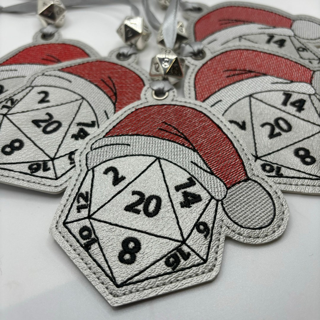 D20 Ornament, Dnd Christmas Present, Dungeons and Dragons Christmas ...