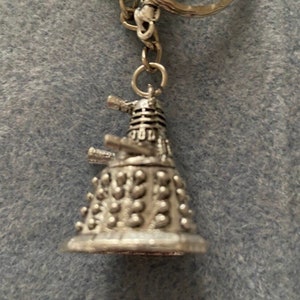 Dr Who Large 3D Dalek Keyring With or Without Police Box Tardis & Sonic ...